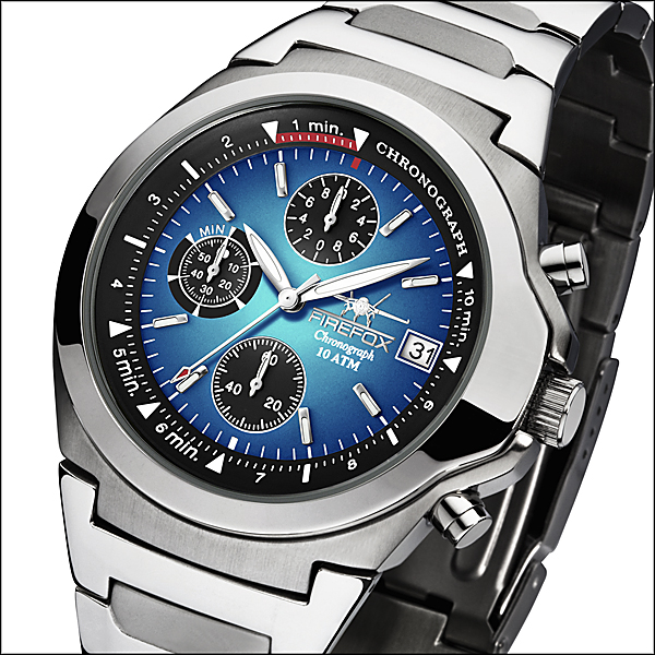 FIREFOX Chronograph CLASSIC FFS06-110 sunray türkis 4260223862984